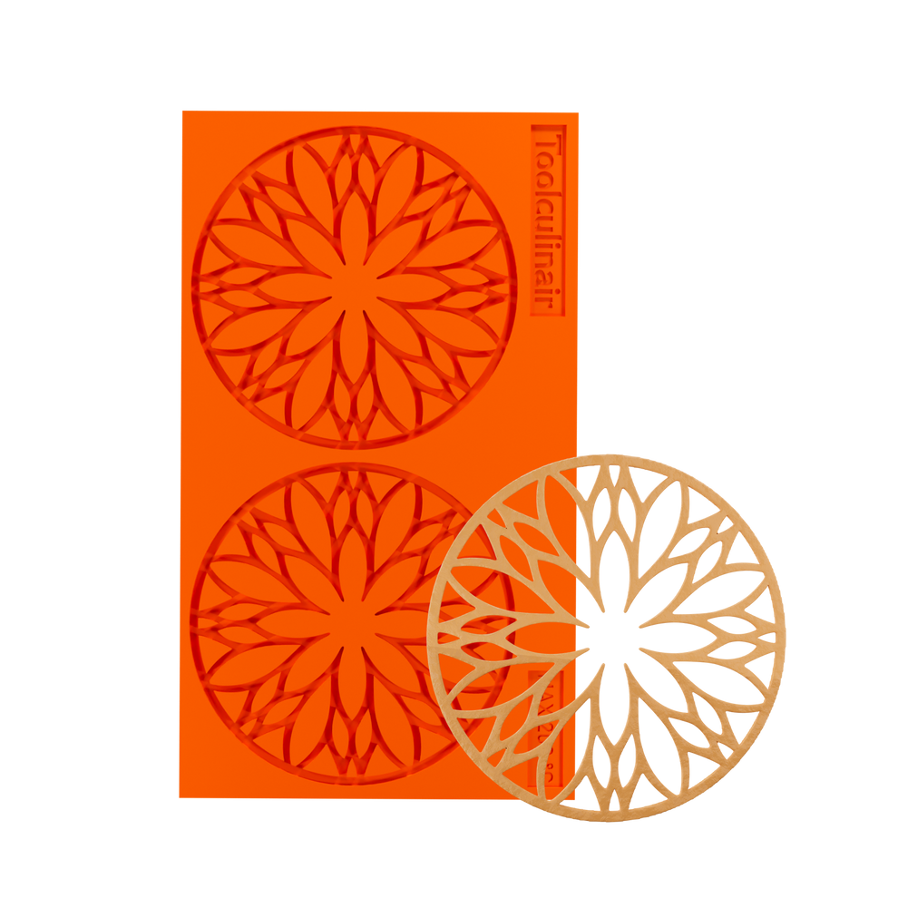 Florentis silicone tuile mold for food. – Toolculinair